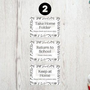 Take Home Folder Labels | School Labels | Sticker Labels | School ...