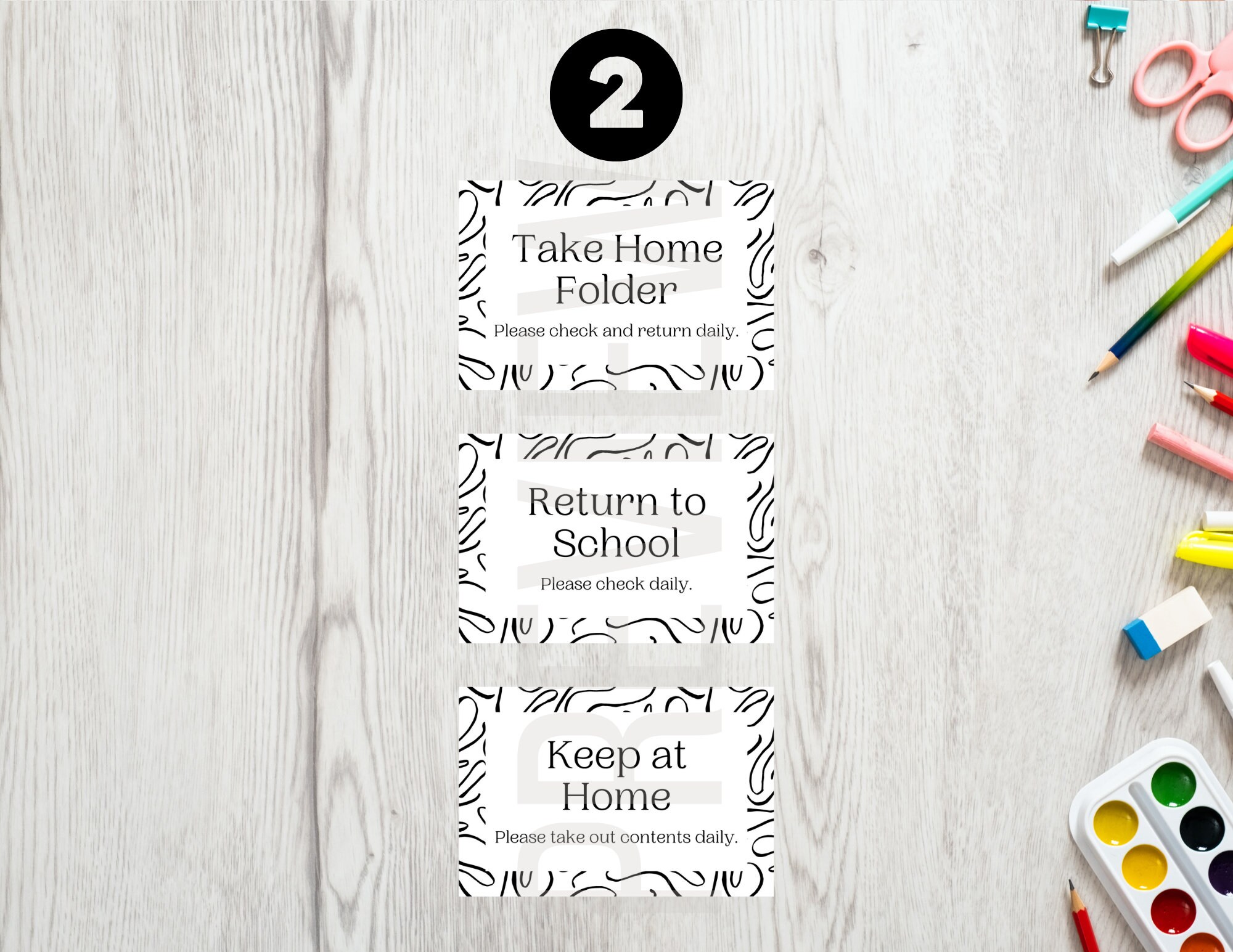 Take Home Folder Labels | School Labels | Sticker Labels | School ...