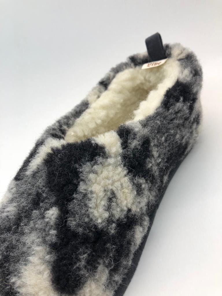 Wool Slippers/ Eco Womens / Mens Merino Pure Sheeps Wool | Etsy