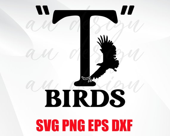 T Birds Logo SVG Cut Files Instant Downloadsvg for Cricutt | Etsy
