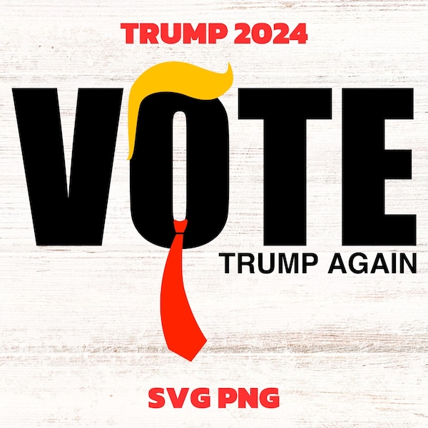 Trump Tie Svg - Etsy