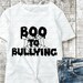 Boo to Bullying Svg, Bullying Halloween Svg, Spider Web Halloween Svg ...