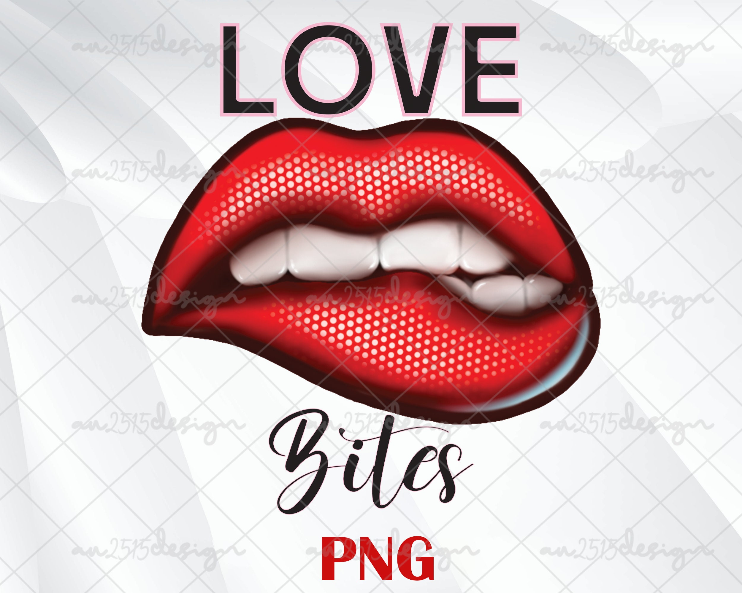 Love Bites On Lips