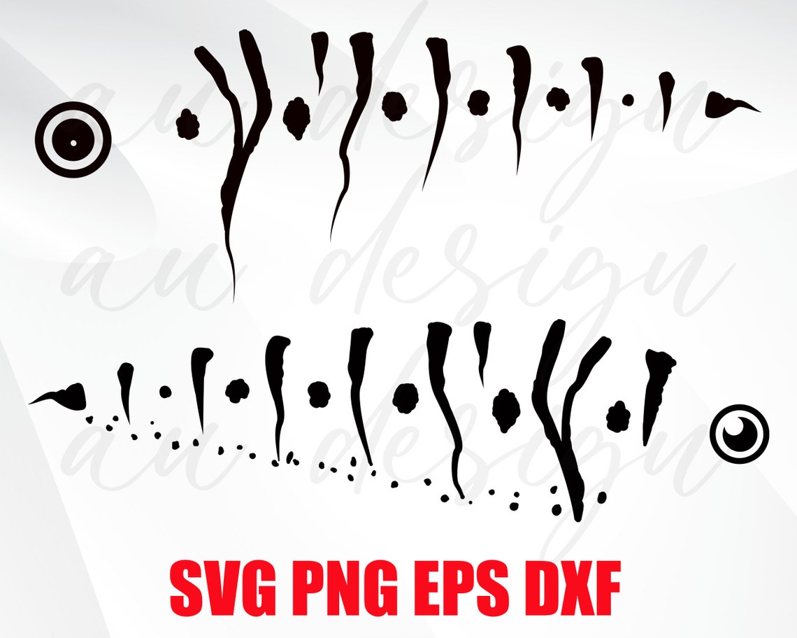 Fishing Lure SVG Fishing Lure Pattern SVG Cut File 2 - Etsy