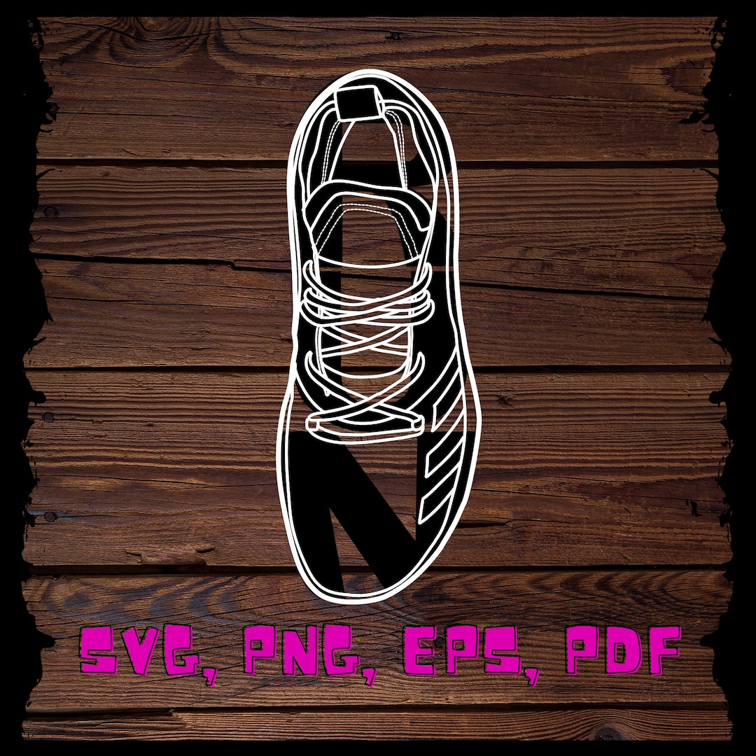 RUN Svg / SNEAKER Svg File Instant Download - Etsy