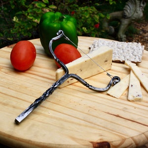 Large Hand Forged Cheese Cutter, Cheese Wire - Etsy