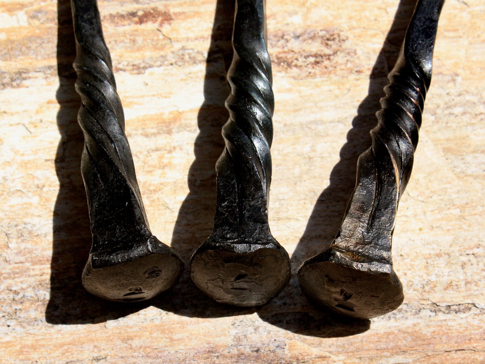 BBQ Set, Forged From Reclaimed Railroad Spikes - Etsy