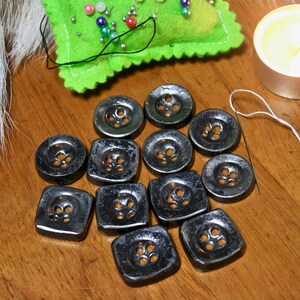 Forged Iron Buttons - Etsy