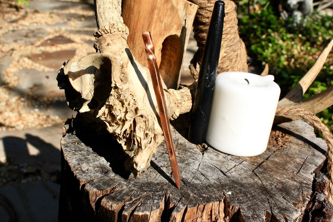 Copper Candle Scribe, Altar Tool - Etsy