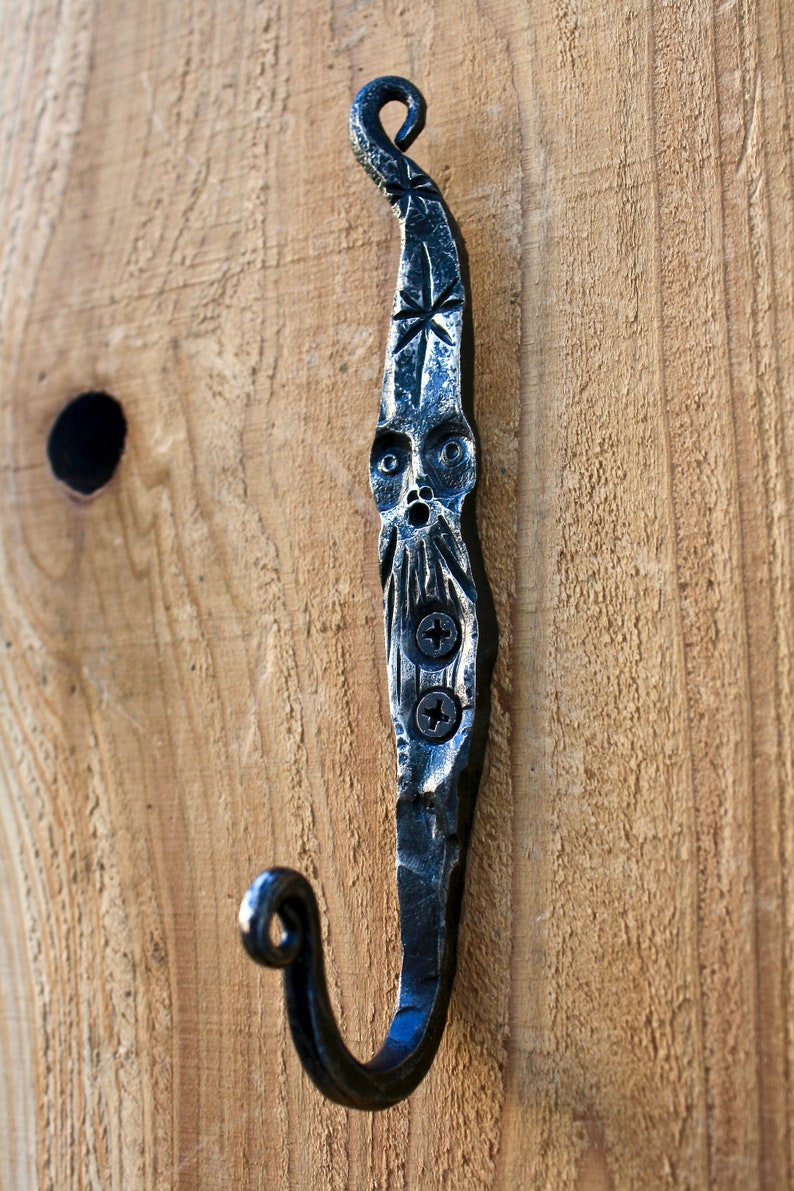 Forged Wizard Hook - Etsy