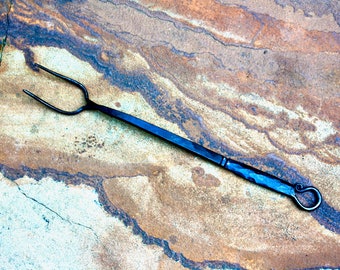 Hand Forged BBQ Fork Grill Marked Handle// Barbecue Forks Grill Forks ...