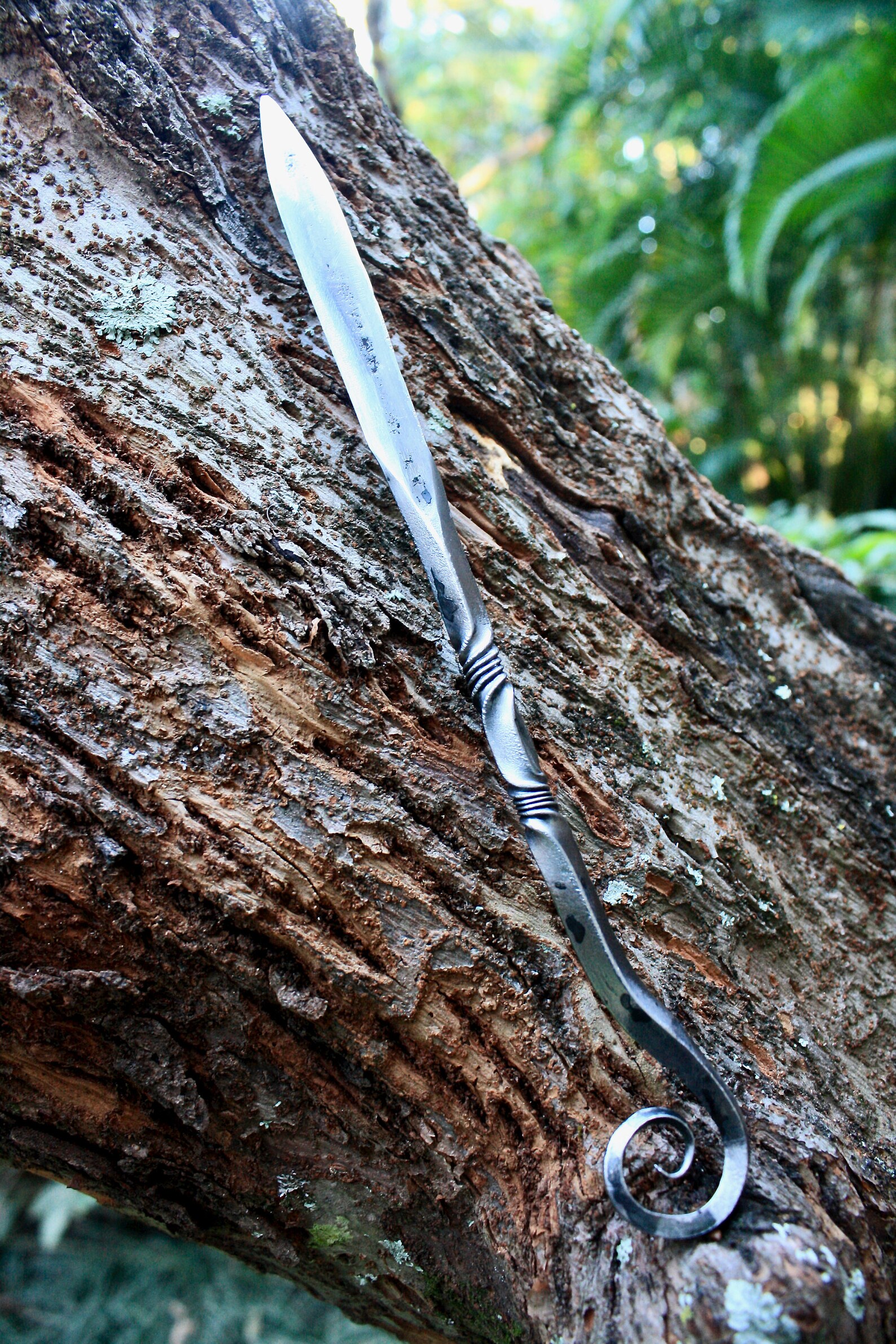 Hand Forged Letter Opener, Letter Knife - Etsy