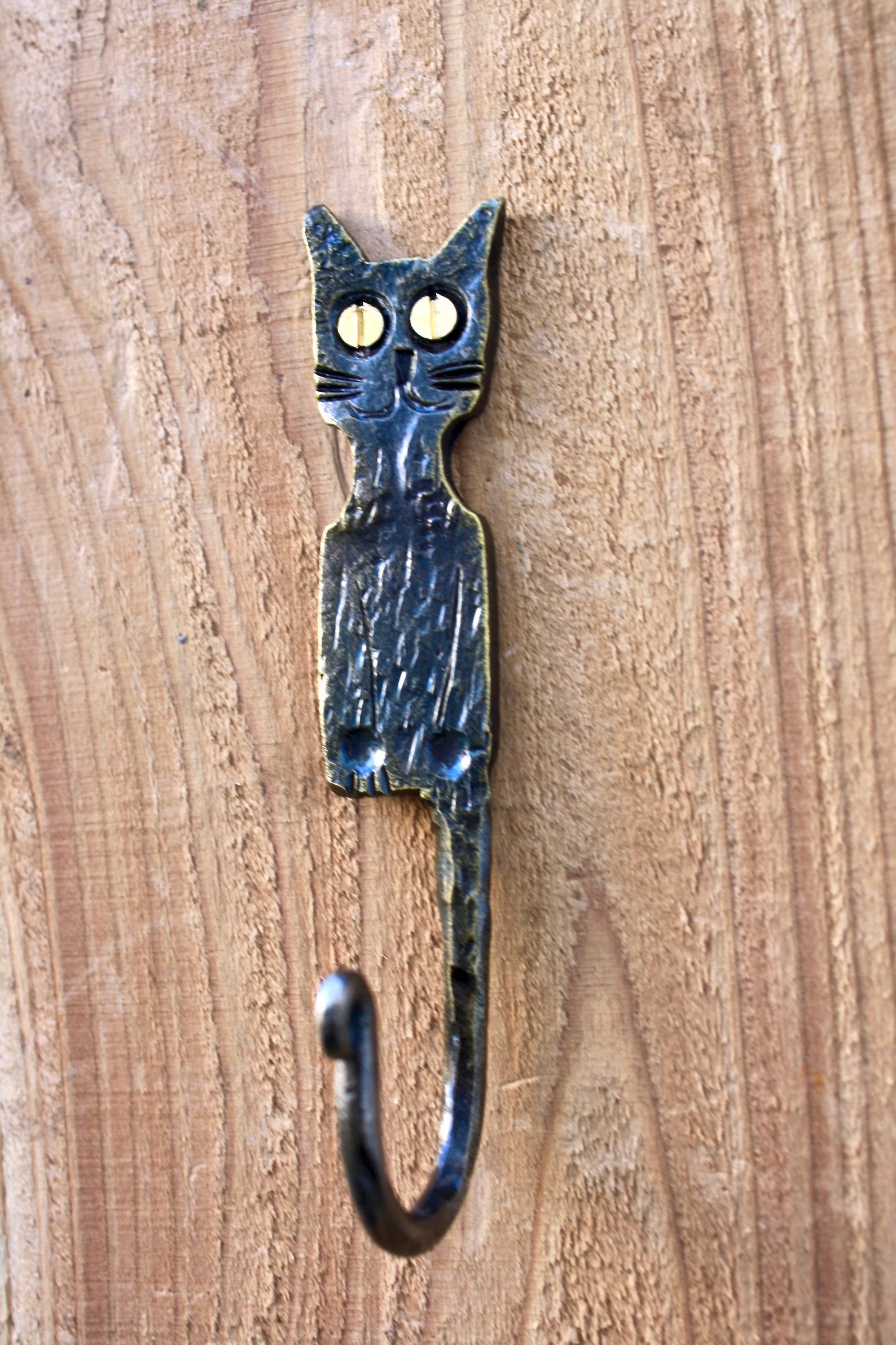 Forged Cat Hook | Etsy