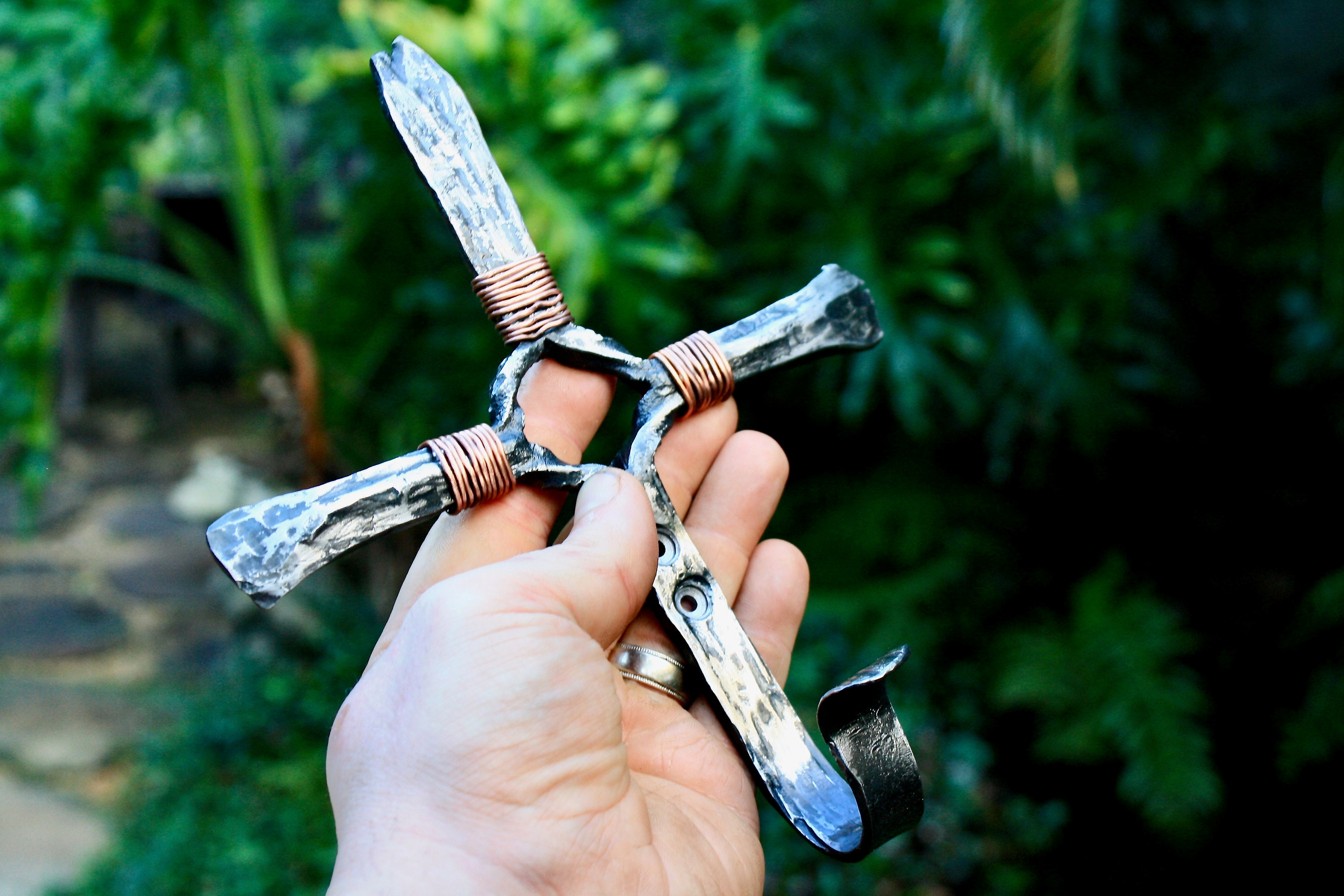 Fredrick's Cross Hook, Made From a Railroad Spike - Etsy UK