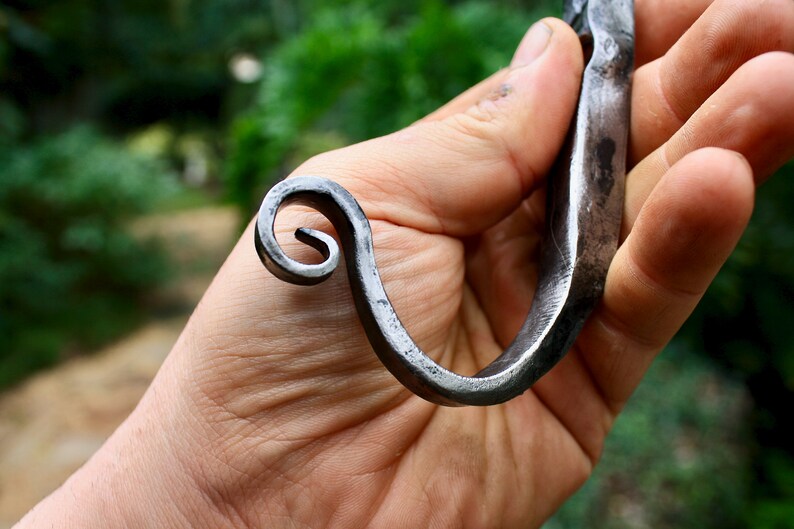 Forged Deer Head Hook - Etsy