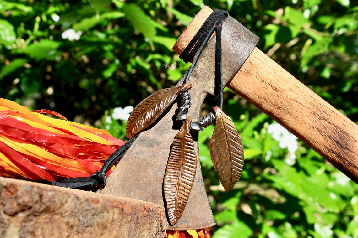 Seminole Necklace Copper Feathers and Beads - Etsy