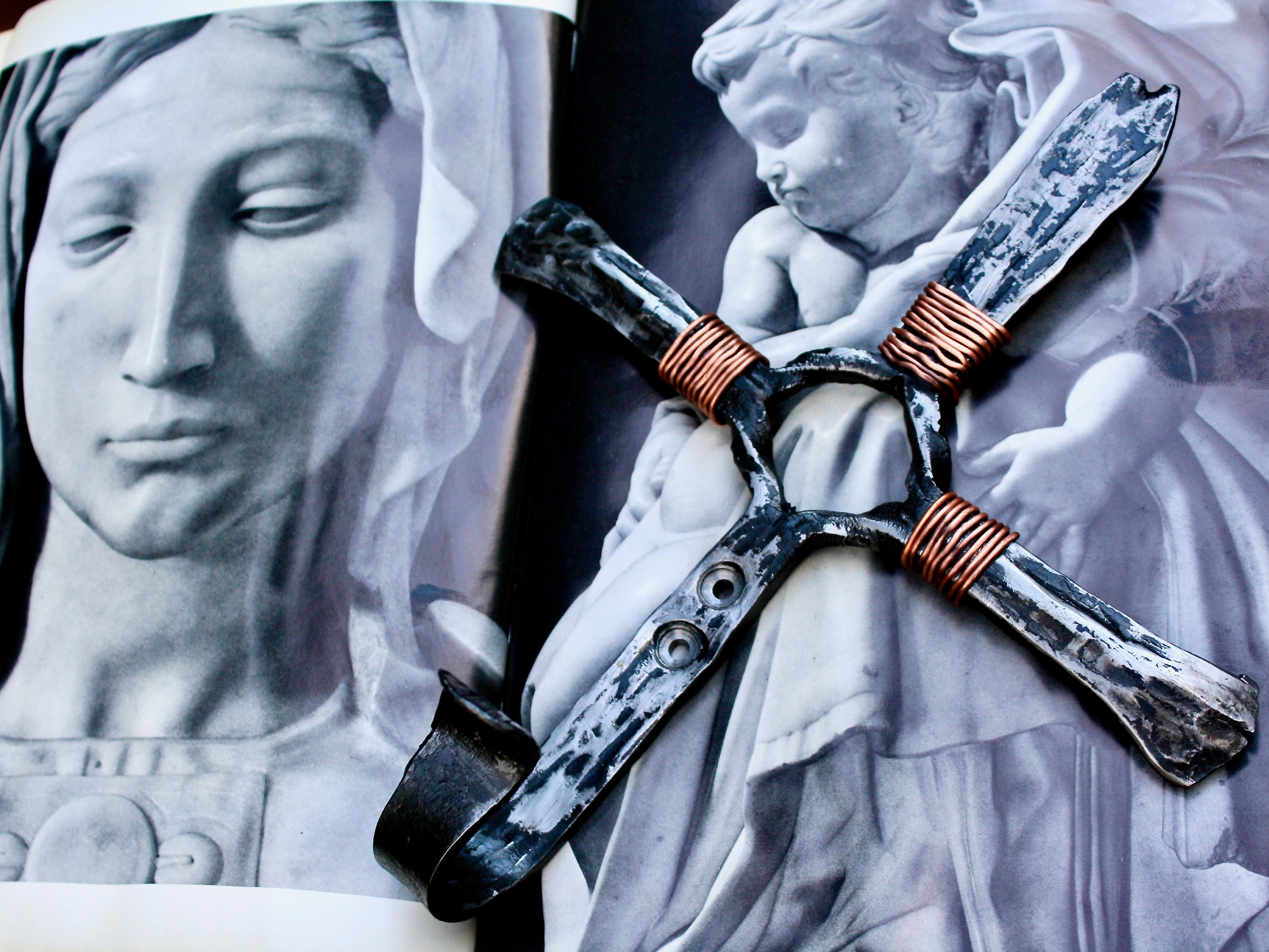 Fredrick's Cross Hook, Made From a Railroad Spike - Etsy UK