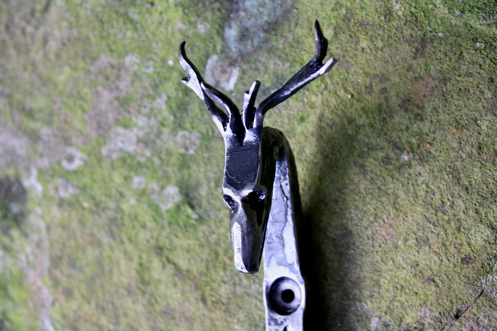 Forged Deer Head Hook - Etsy