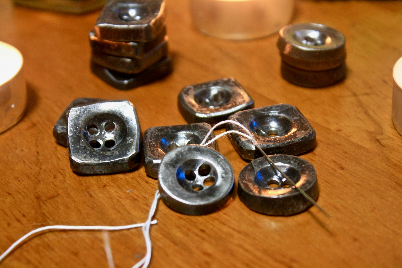 Forged Iron Buttons | Etsy