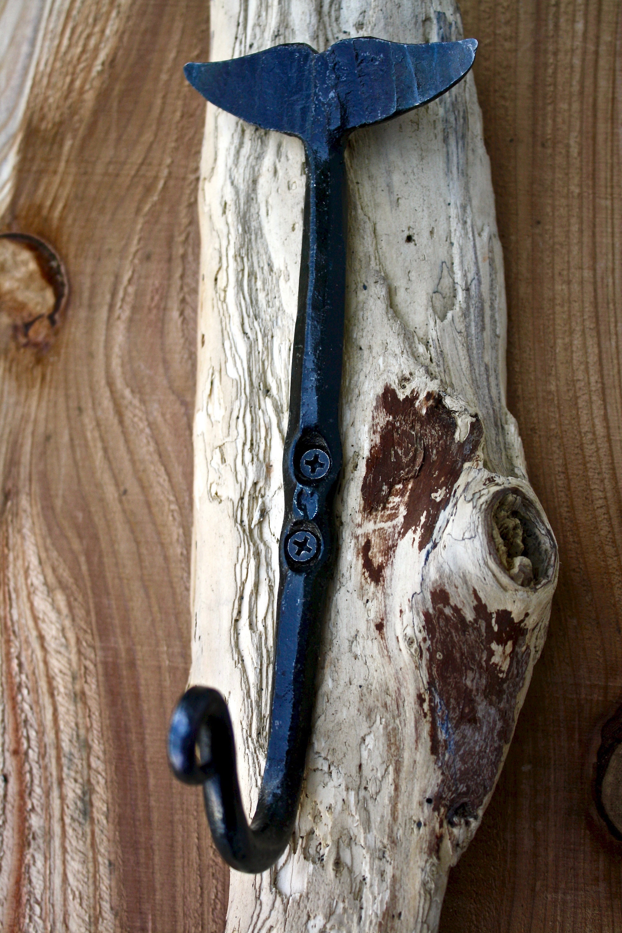 Forged Whale Tail Hook - Etsy