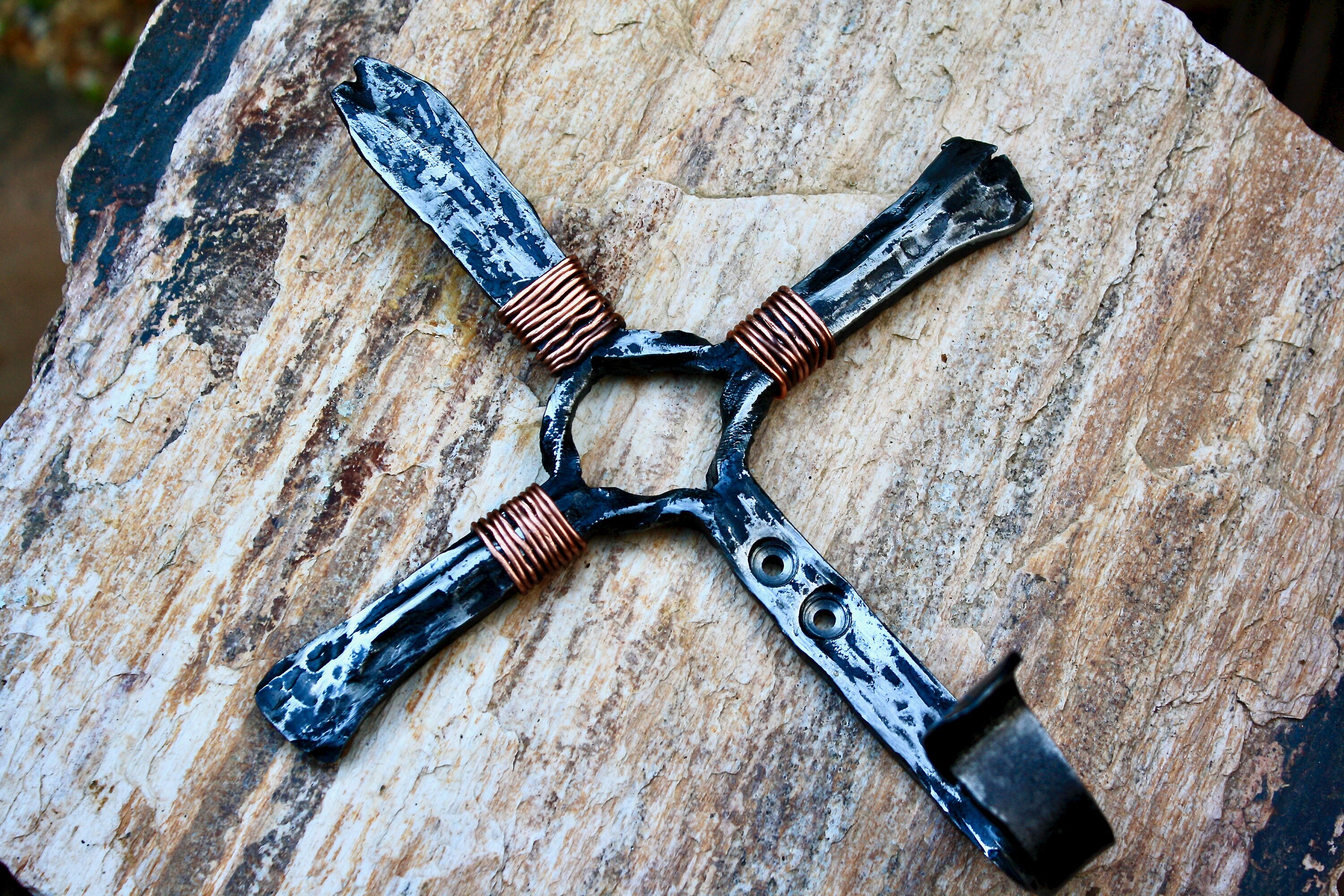 Fredrick's Cross Hook, Made From a Railroad Spike - Etsy UK
