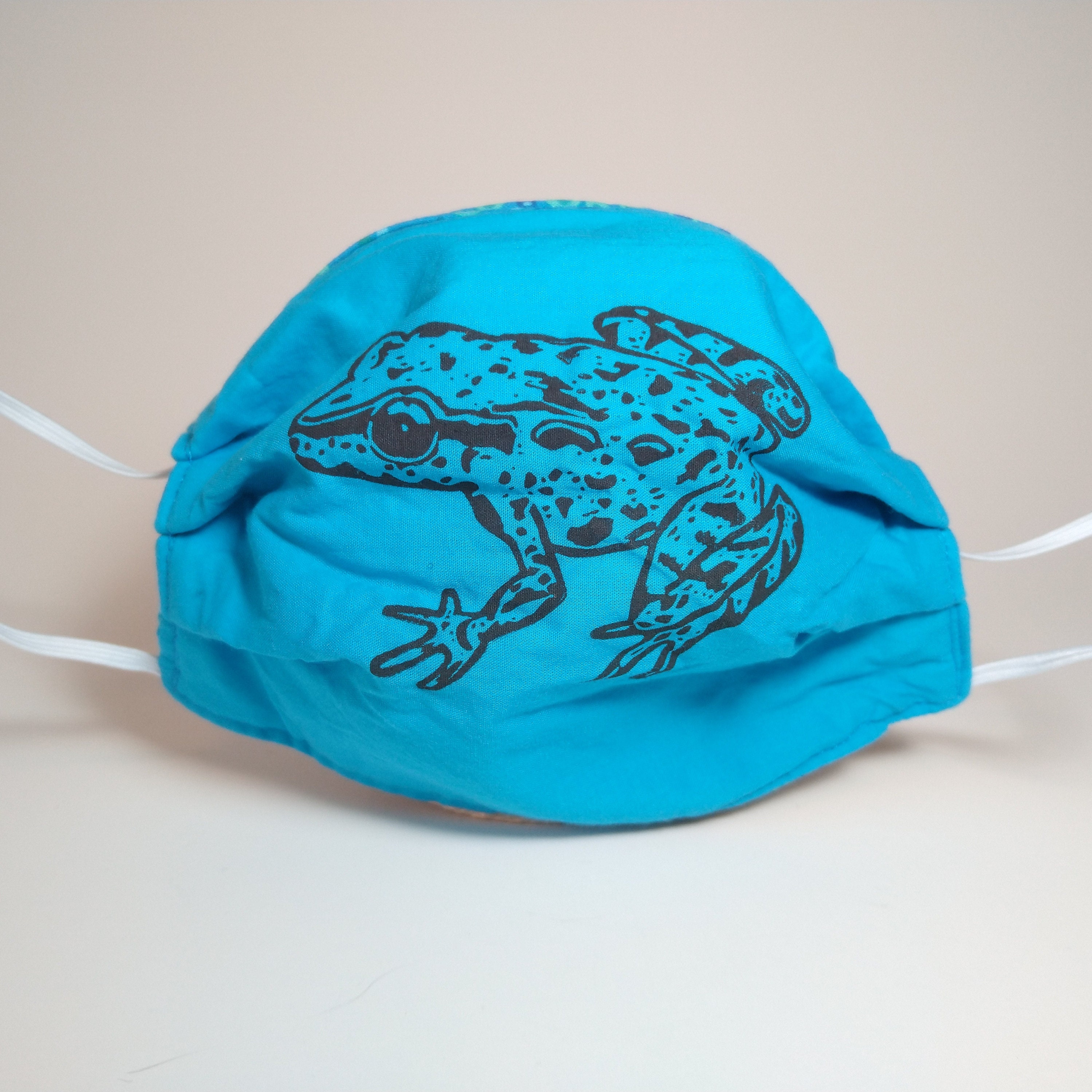 Máscara facial para adultos Hamilton's Frog máscara de 3 capas en 4 ...