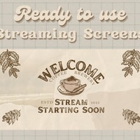 8 Twitch Stream Scenes, Animated and Static, Starting Soon, Be Right ...