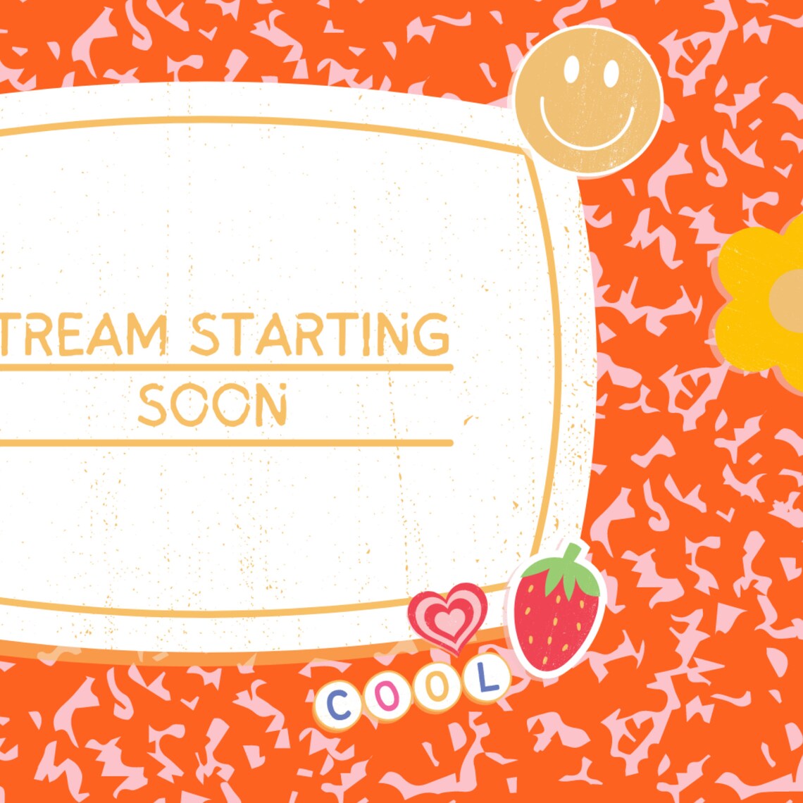 8 Twitch Stream Overlay Scenes, Animated and Static Overlay, Starting ...