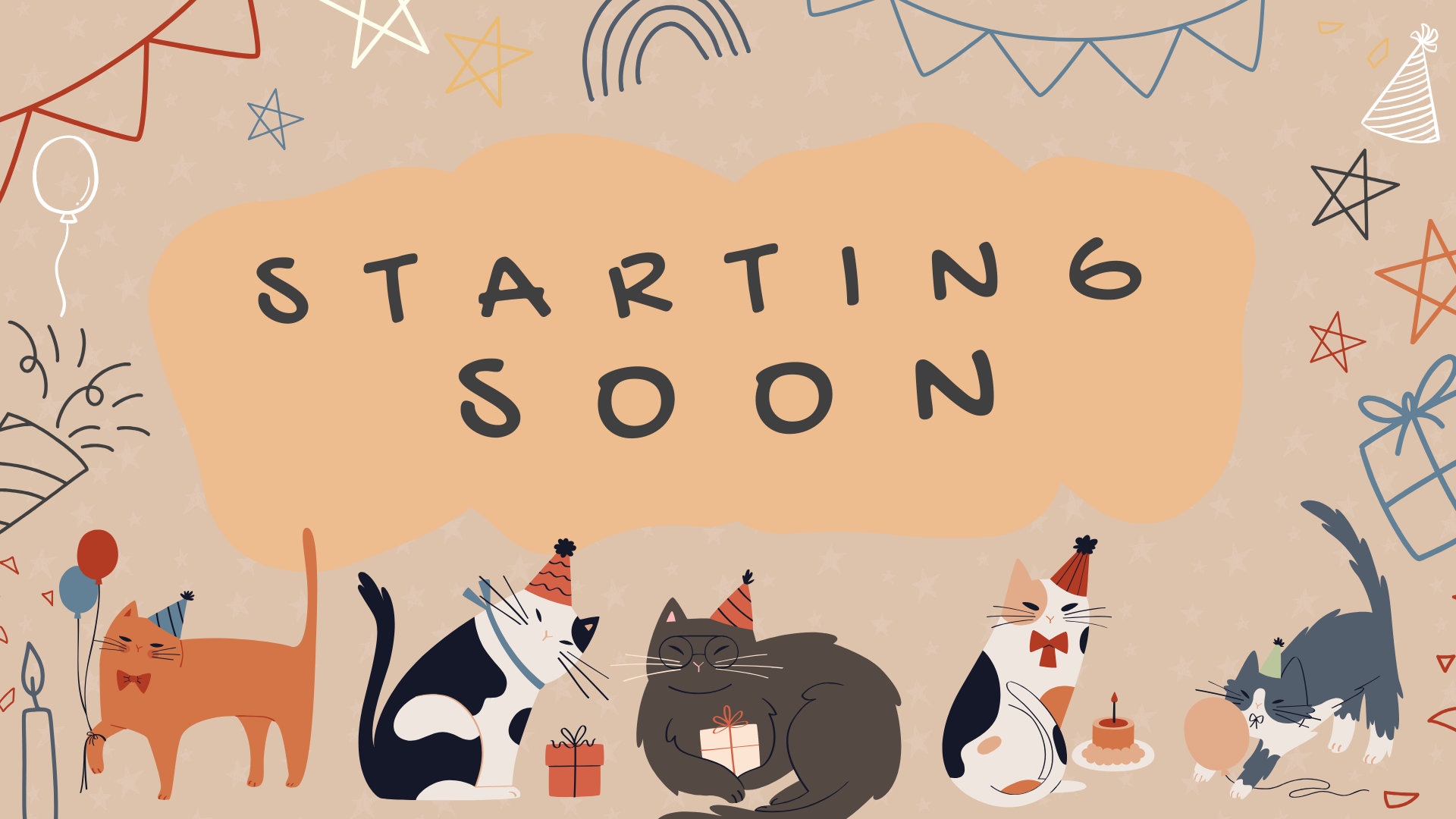 8 Twitch Stream Scenes, Animated and Static Overlay, Starting Soon, Be ...