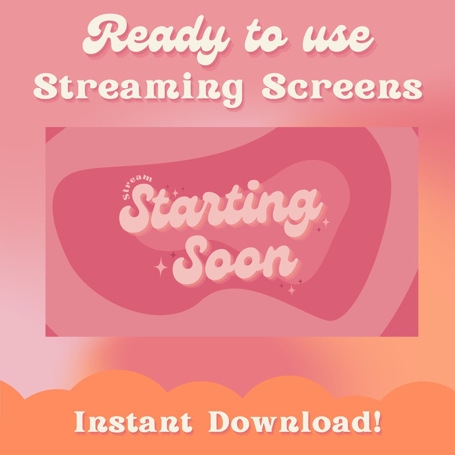 8 Twitch Stream Scenes, Animated and Static, Starting Soon, Be Right ...