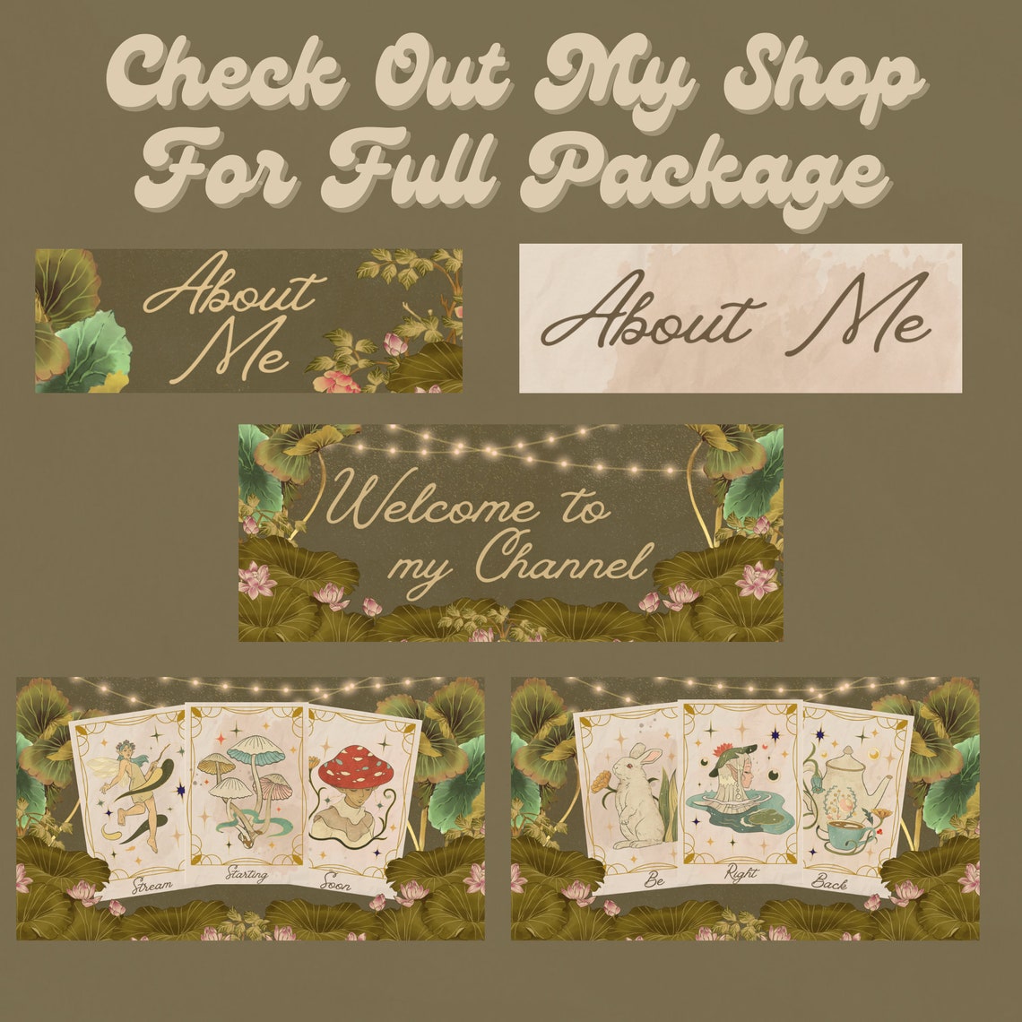 Twitch Stream Overlay FREE ALERTS Just Chatting Scenes, Chat Box ...