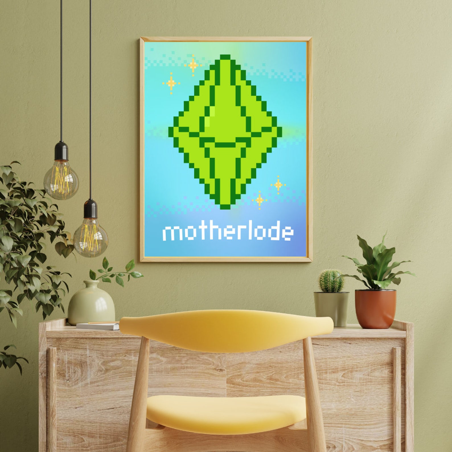 Sims Motherlode Printable Wall Art, Sims 4, Instant Digital Download ...