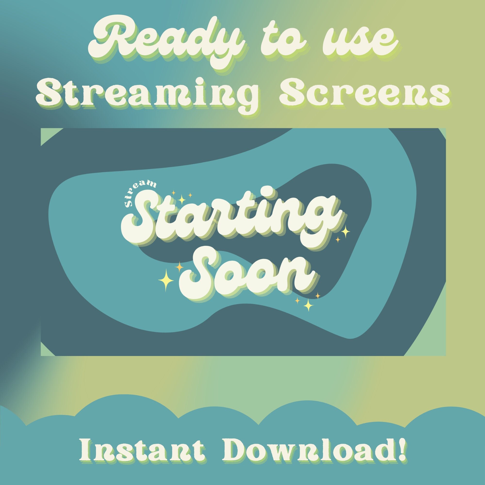 8 Twitch Stream Scenes, Animated and Static, Starting Soon, Be Right ...