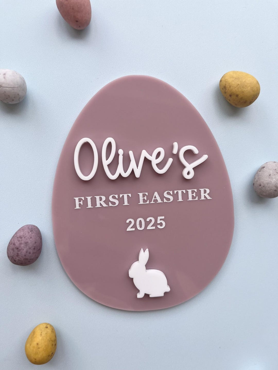 Personalised My First Easter Plaque - Etsy Australia