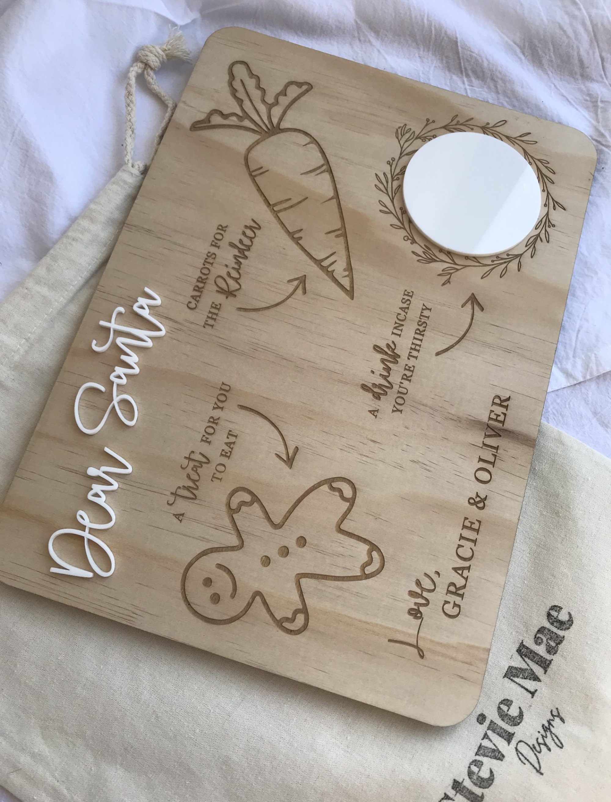 Santa Treat Board - Etsy Australia