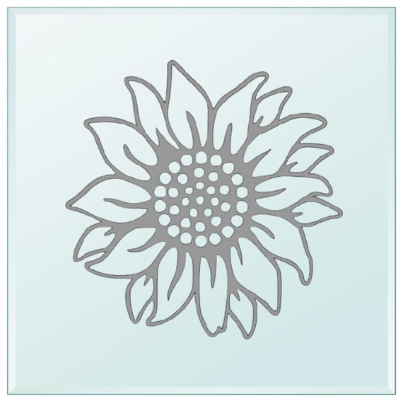 SUNFLOWER. Visibility Safety Sign. Hazard Warning Decal. for | Etsy