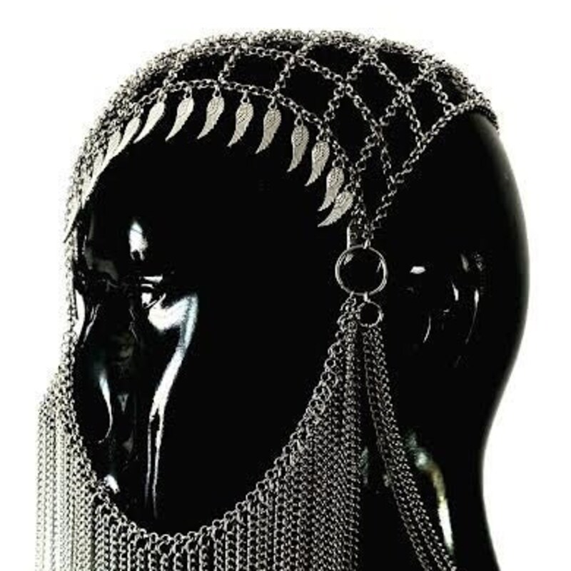Chainmail Headdress - Etsy