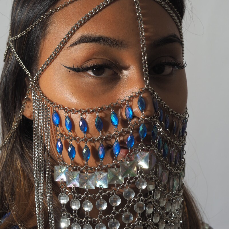 Belly Dance Mask - Etsy