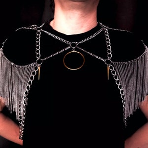 Male Layered Body Chain Sensul Jewelry for Men Unisex - Etsy