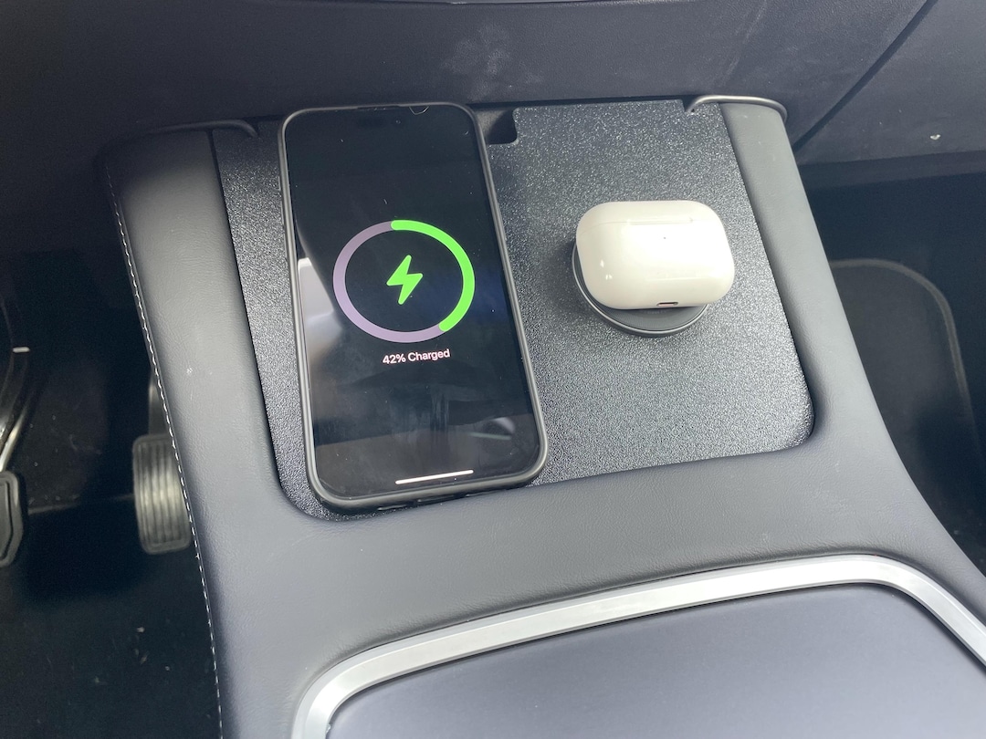 Tesla Magsafe Wireless Charging Pad Tesla Model 3 2021-2023 & Tesla ...