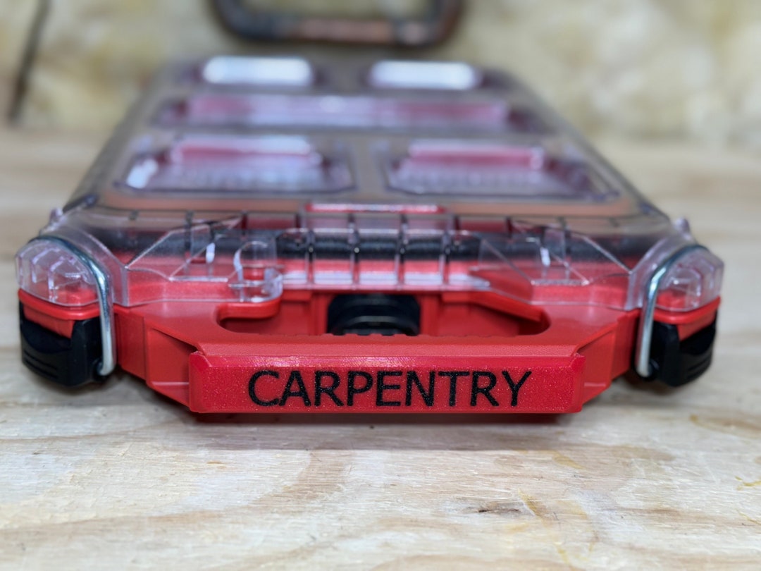 Custom Label for Milwaukee PACKOUT 5-compartment Low-profile Compact ...