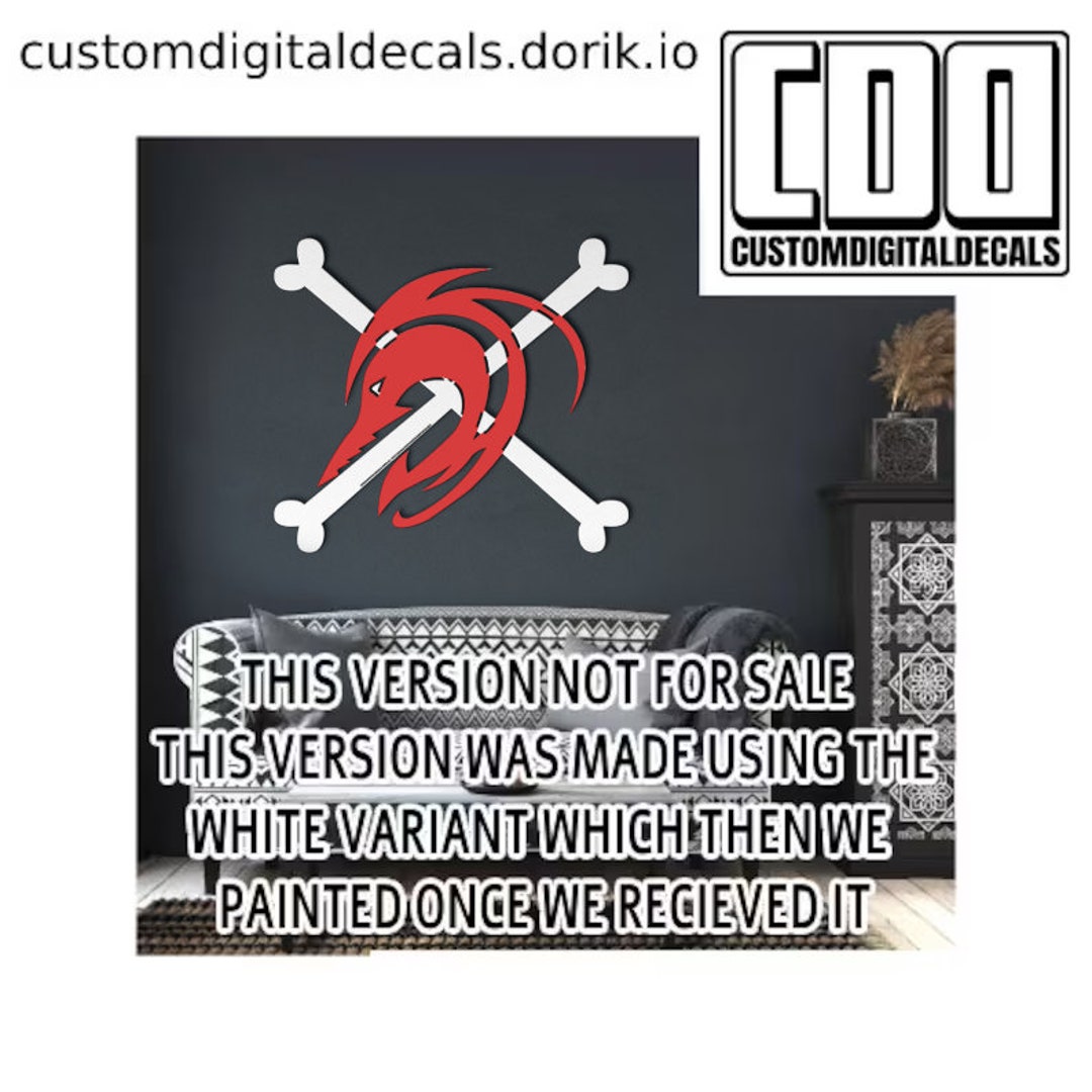 Arlong Pirate Jolly Roger Metal Sign Made to Order in the USA - Etsy