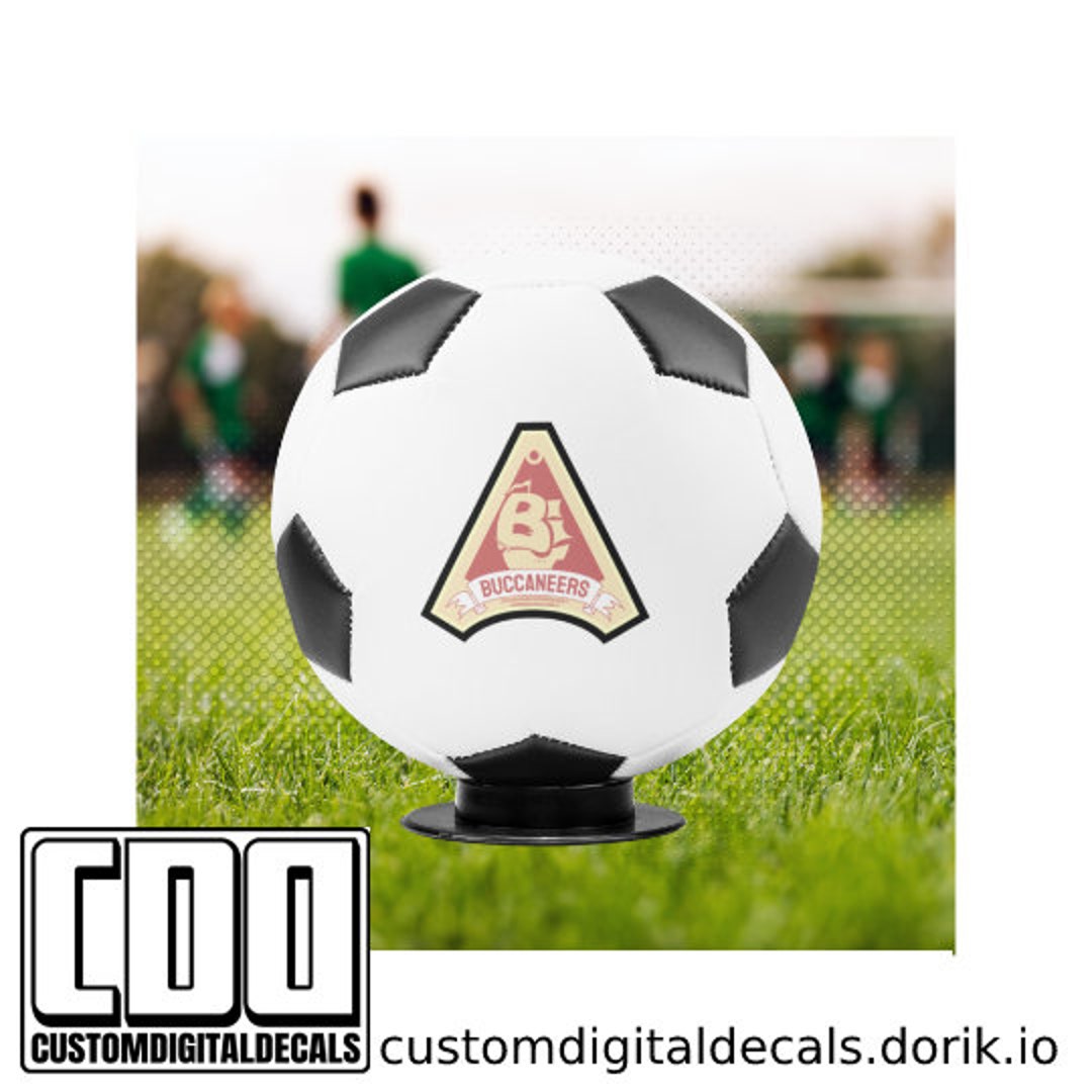 The 12 Colonies Bucaneers Pyramid Team Mini Soccer Ball Made - Etsy