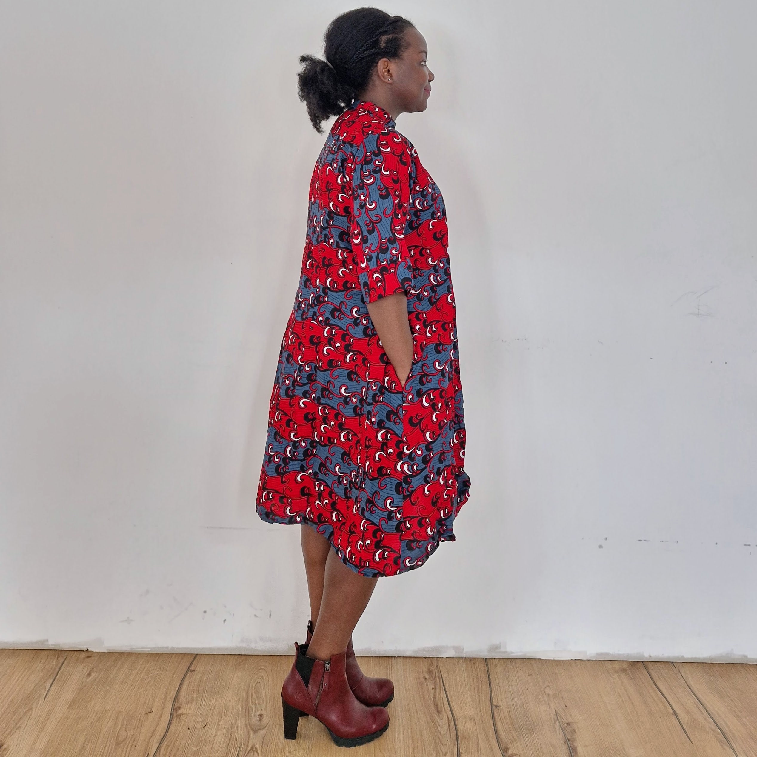 Ankara Dress Africa Dress Kente Dress Shirt Dress Blouse - Etsy