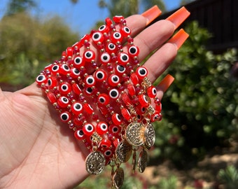 Red Evil Eye Bracelet Bracelets for Women Jewelry Gift - Etsy
