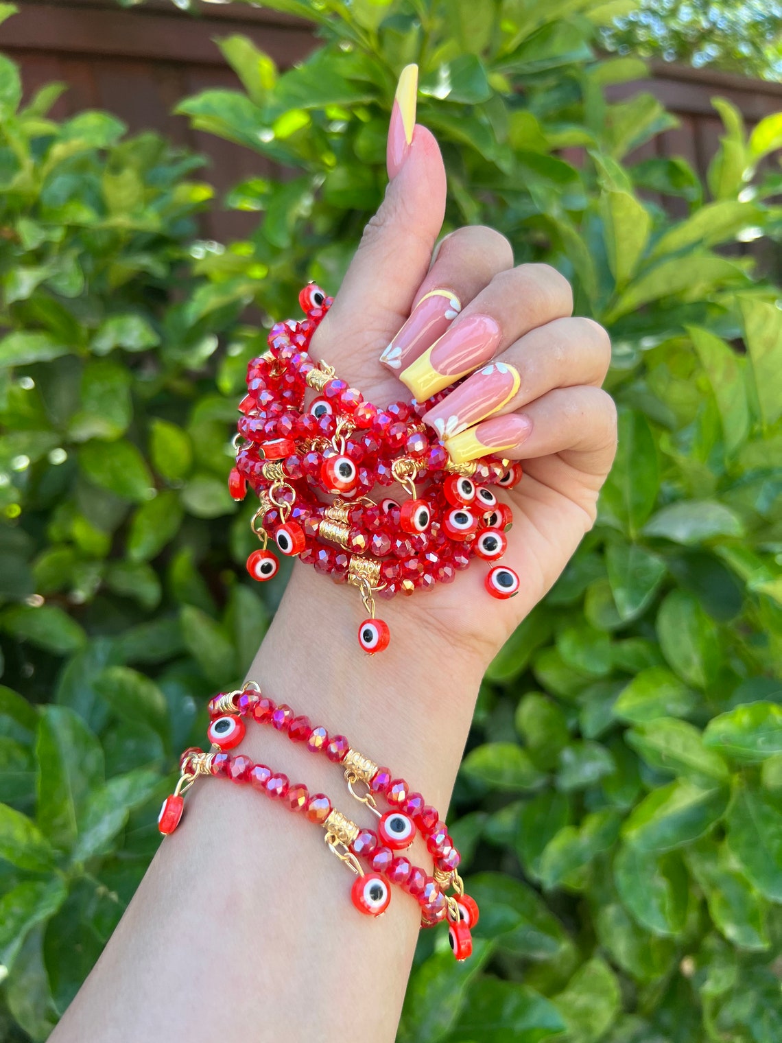 Red Evil Eye Bracelet Bracelets for Women Jewelry Gift - Etsy