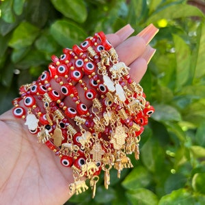 Red Evil Eye Bracelet Bracelets for Women Jewelry Gift - Etsy