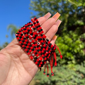 Red Black Evil Eye Bracelet, Bracelets for Women, Jewelry, Gift, Unique ...