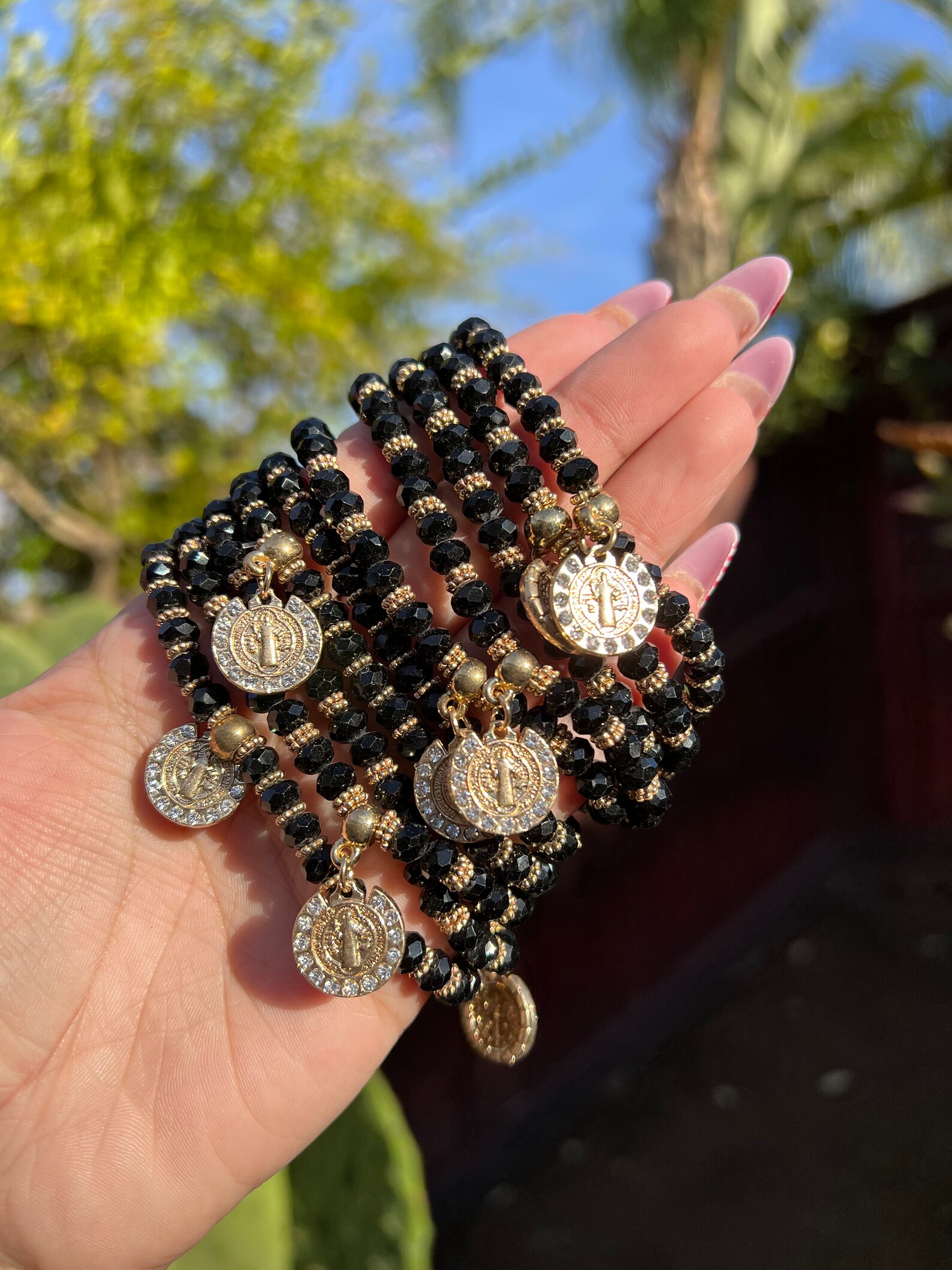 Beaded Protection Bracelet, Bracelets for Women, Jewelry, Gift, Unique ...
