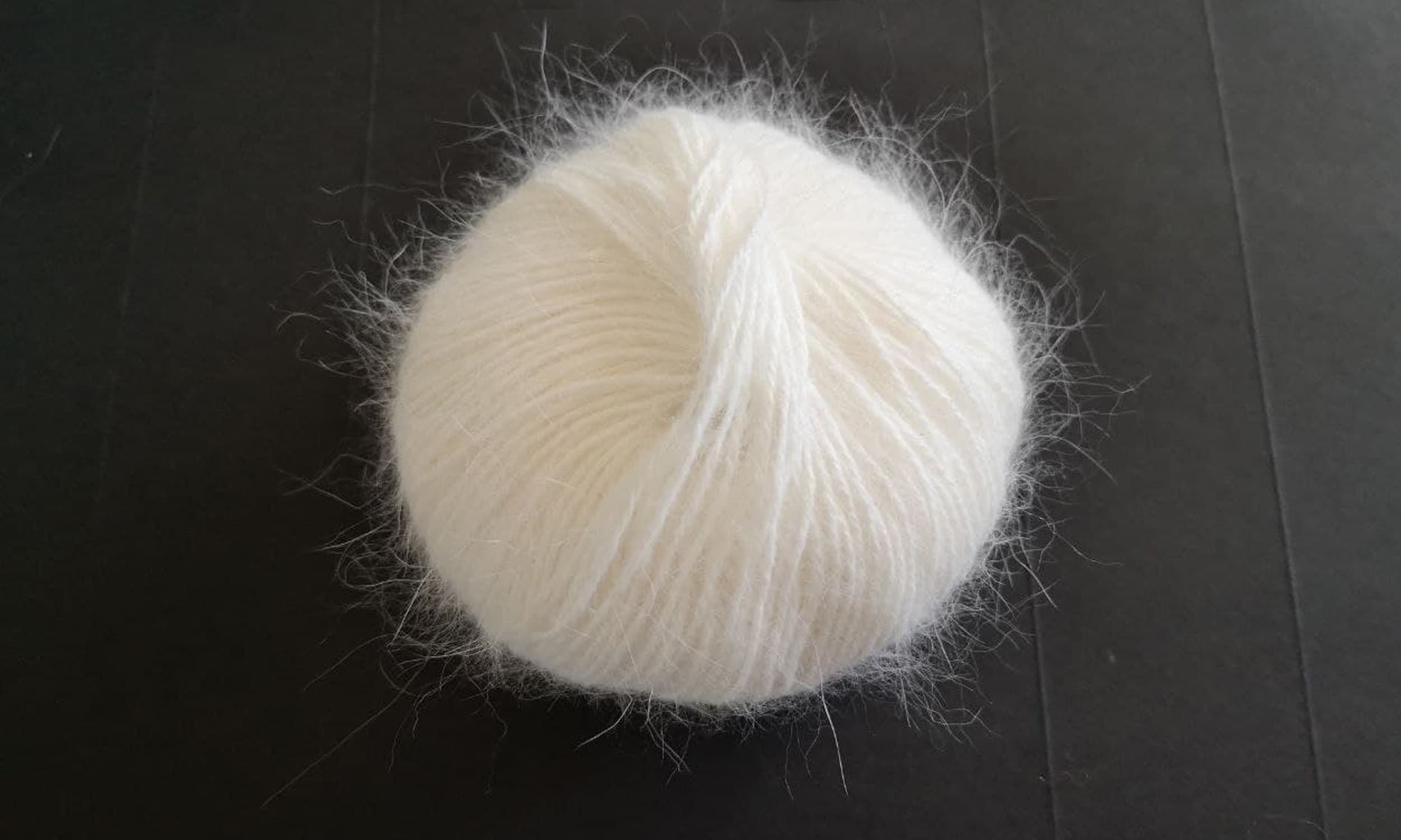 Angora Yarn for Knitting 100% Angora Fluffy Yarn 25 Gram - Etsy